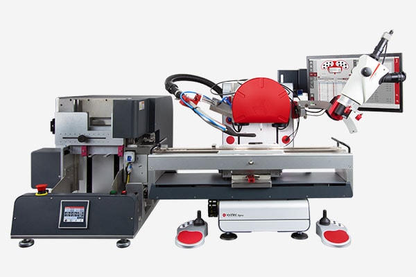 Sigma MAG magazine handler for automated lead frame testing
