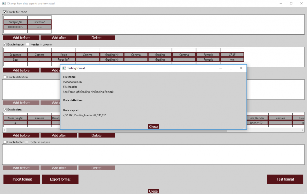 Automatic grading and advanced image processing
