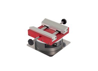 Quick release work holders for sample clamping and accurate alignment